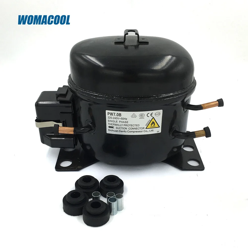 Danfu PW7.0B R600a Compressor for Fridge & Refrigerator Replacement Parts, OEM