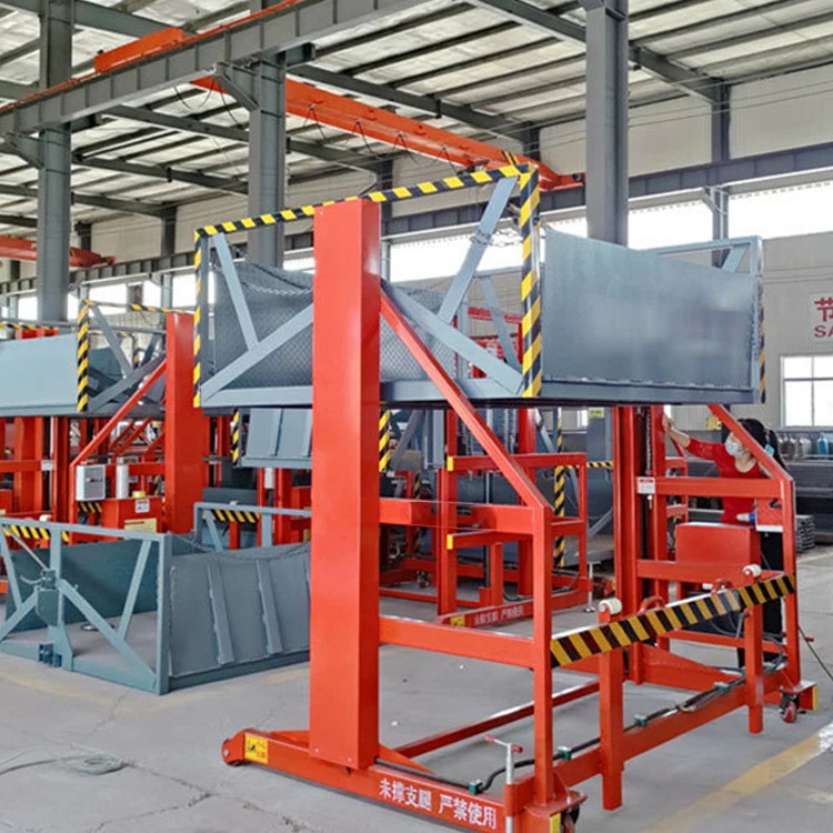 Mini Movable Hydraulic Container Unloading Platform with CE ...
