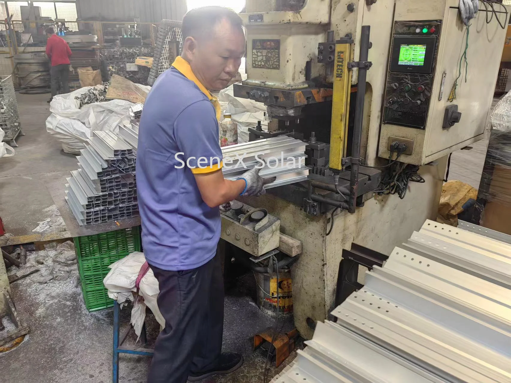 Solar Mount Structure Rail Less Solar Short Rails Aluminium Mini Rail ...