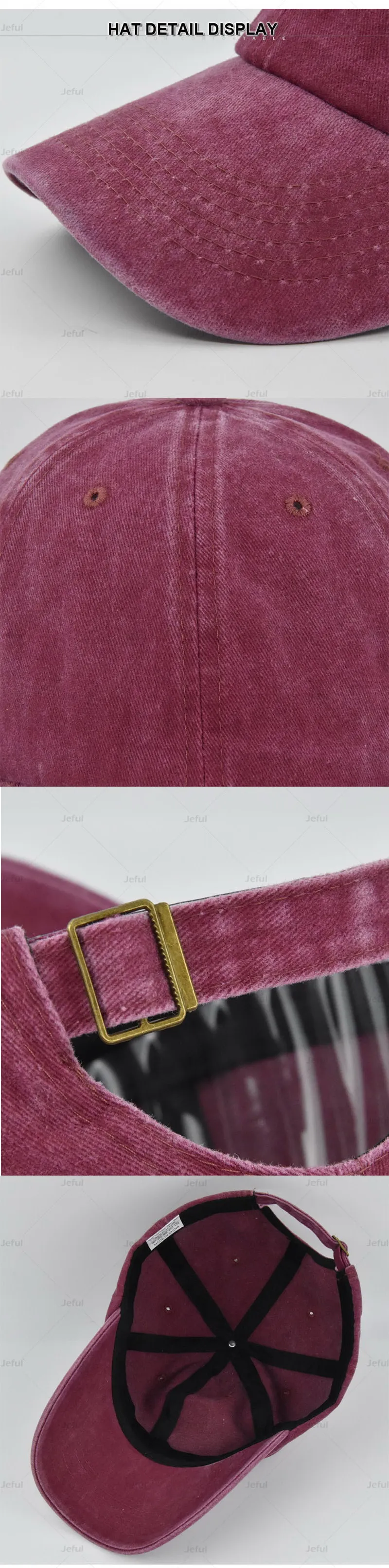 Wholesale Blank Vintage Washed Cotton Twill Dat Hat Custom Embroidery ...