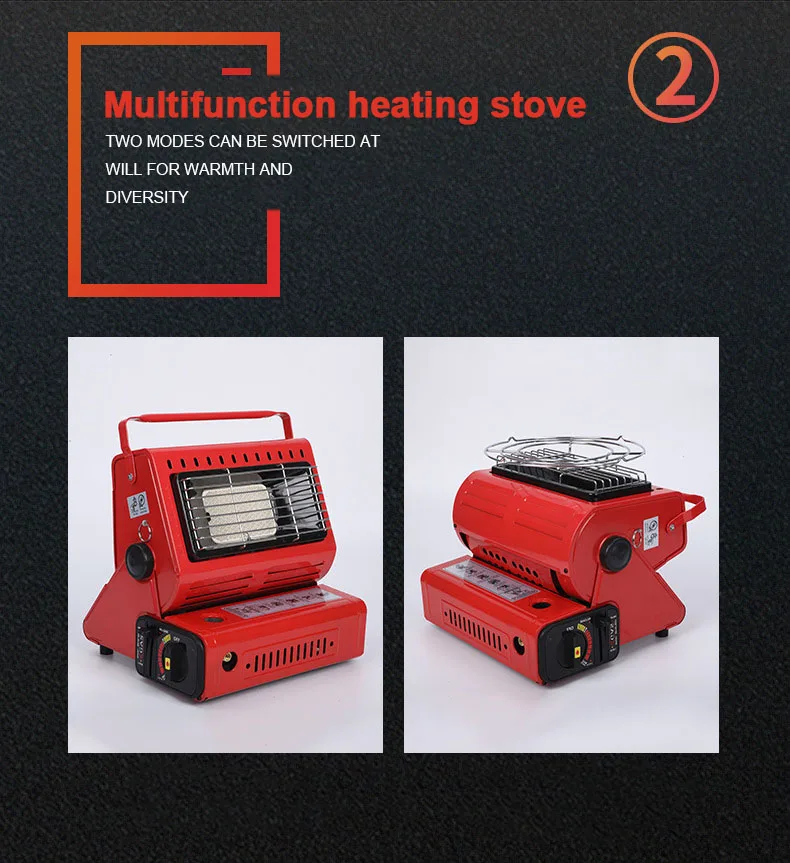 Custom Portable Mini Cooking Butane Burner for Camping