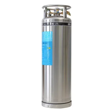 500l Liquid Oxygen Nitrogen And Argon Storage Tank Dewar Cryogenic ...