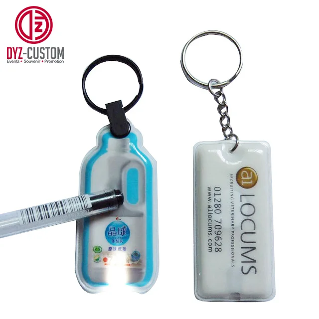 Hard Hat Shaped LED Keychain Bottle Opener - Plastic, Silk Screen ...
