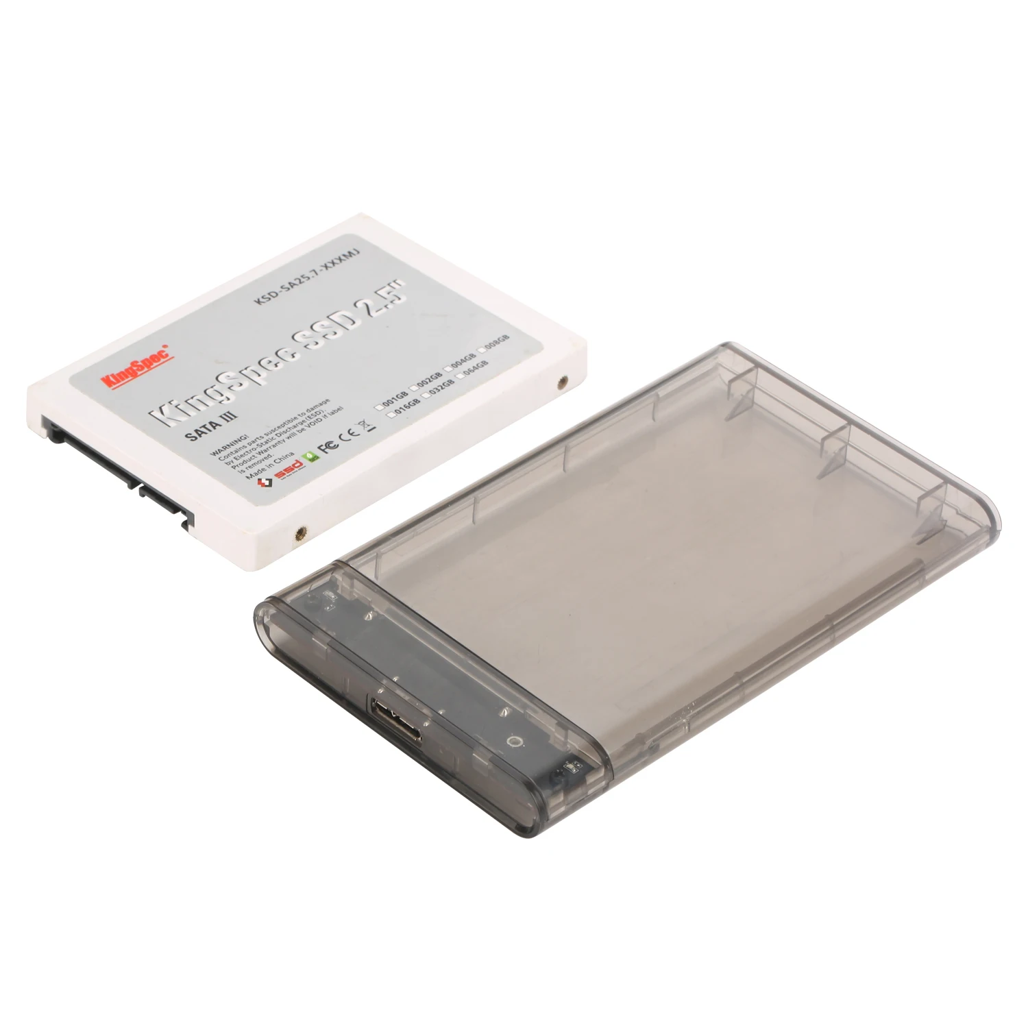 Transparent External Box Sata Usb 3.0 2.5 Inch Sata Hdd Enclosure Hard ...