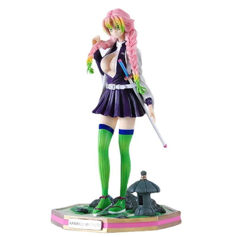 DL6414Anime Demon Slayer Figure Kanroji Mitsuri Figures Battle Form ...