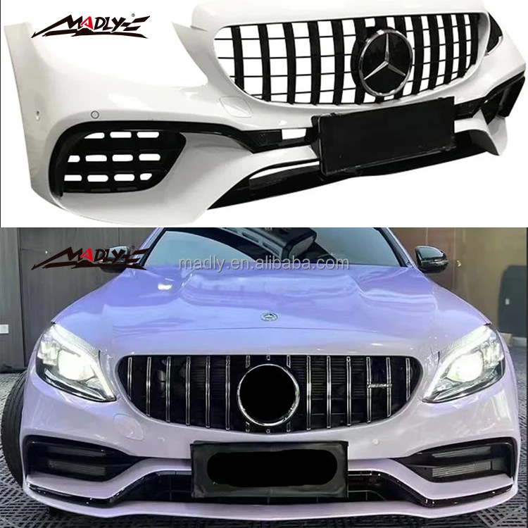 C65 AMG Style Front Bumper for Mercedes BENZ C Class W205
