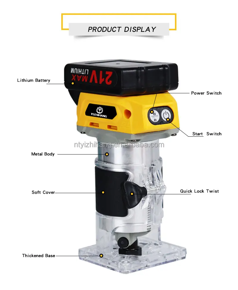 Factory Direct Sale Trimmer Machine 800w 21V Lithium Battery Wood ...