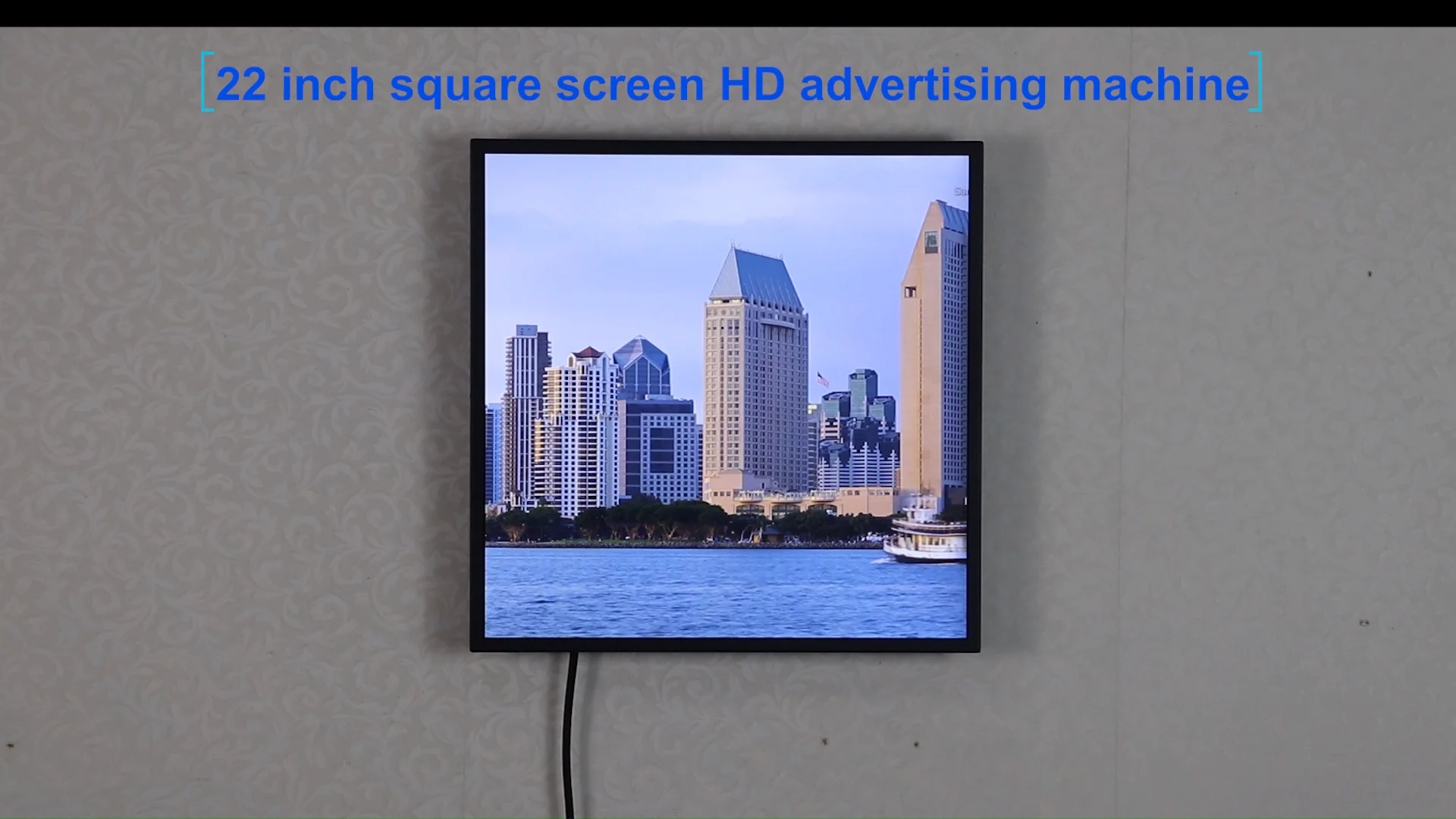 22" 33.2" Inch 1:1 Square Display Screen Led With Wifi Network Android ...