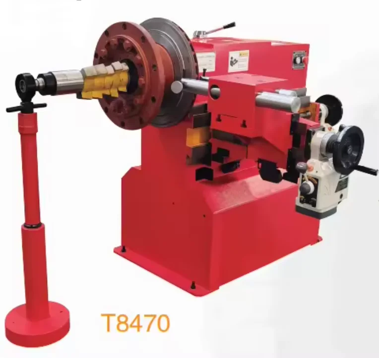 Brake Disc Drum Repairing Turning Lathe Machine T8470