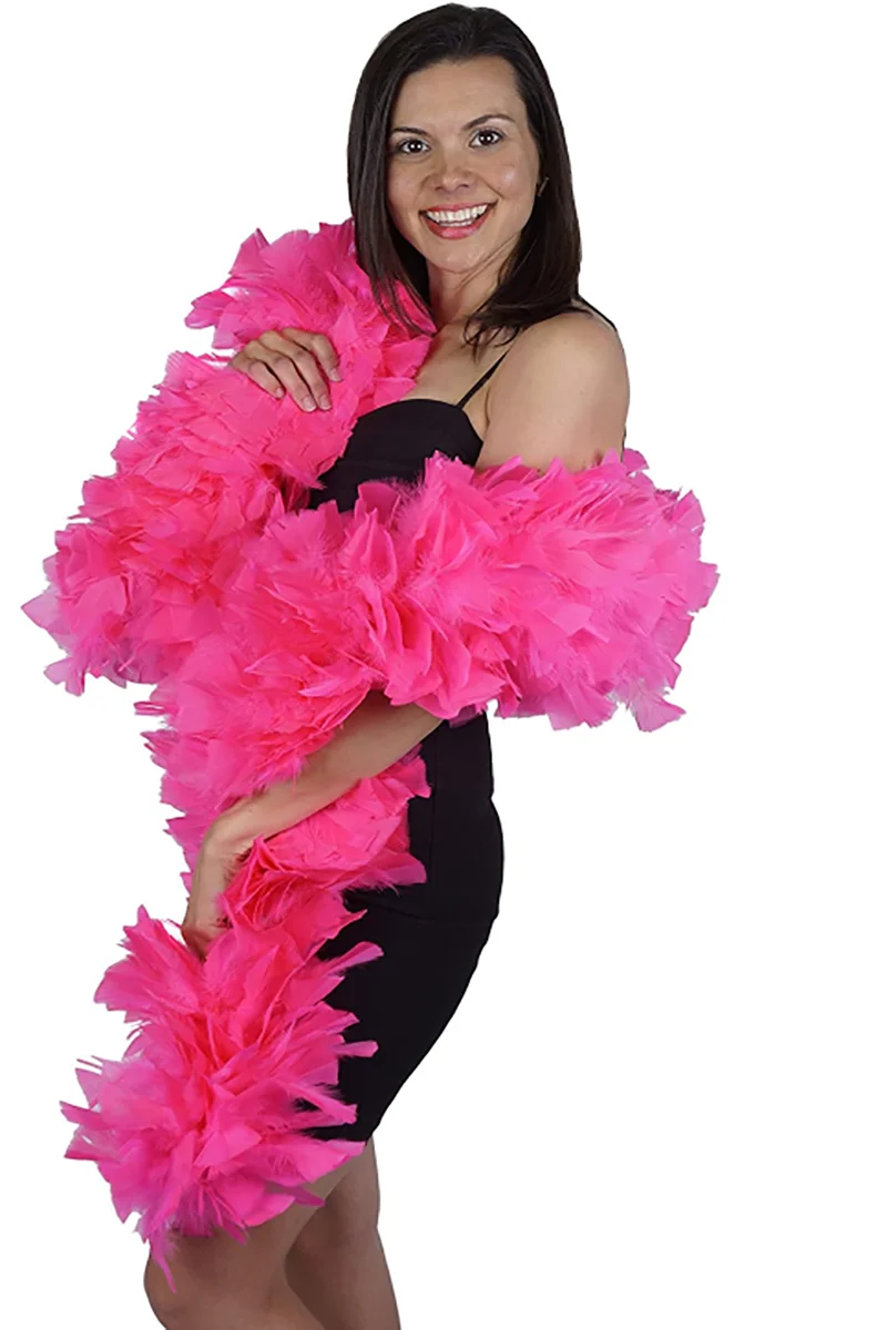 2 Meters 150 Grams Soft Fluffy Dyed Colorful Real Natural Turkey ...