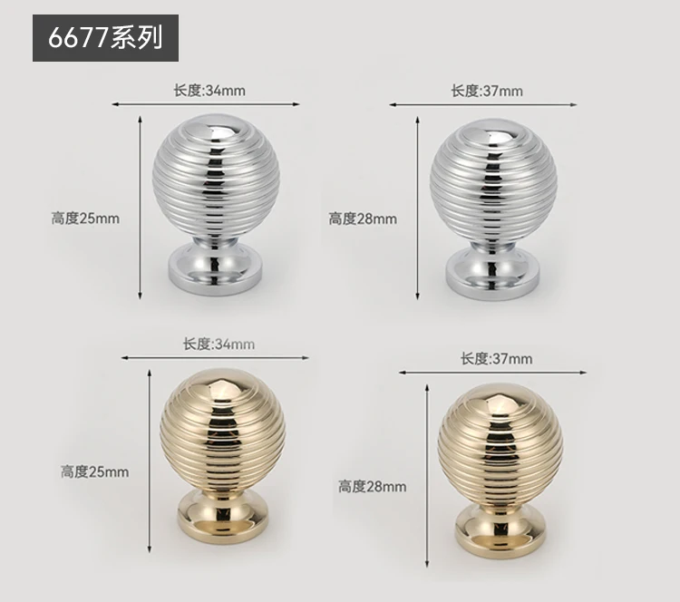 Knurled Style Brass Knob T Bar Drawer Furniture Pulls Handles Wardrobe ...