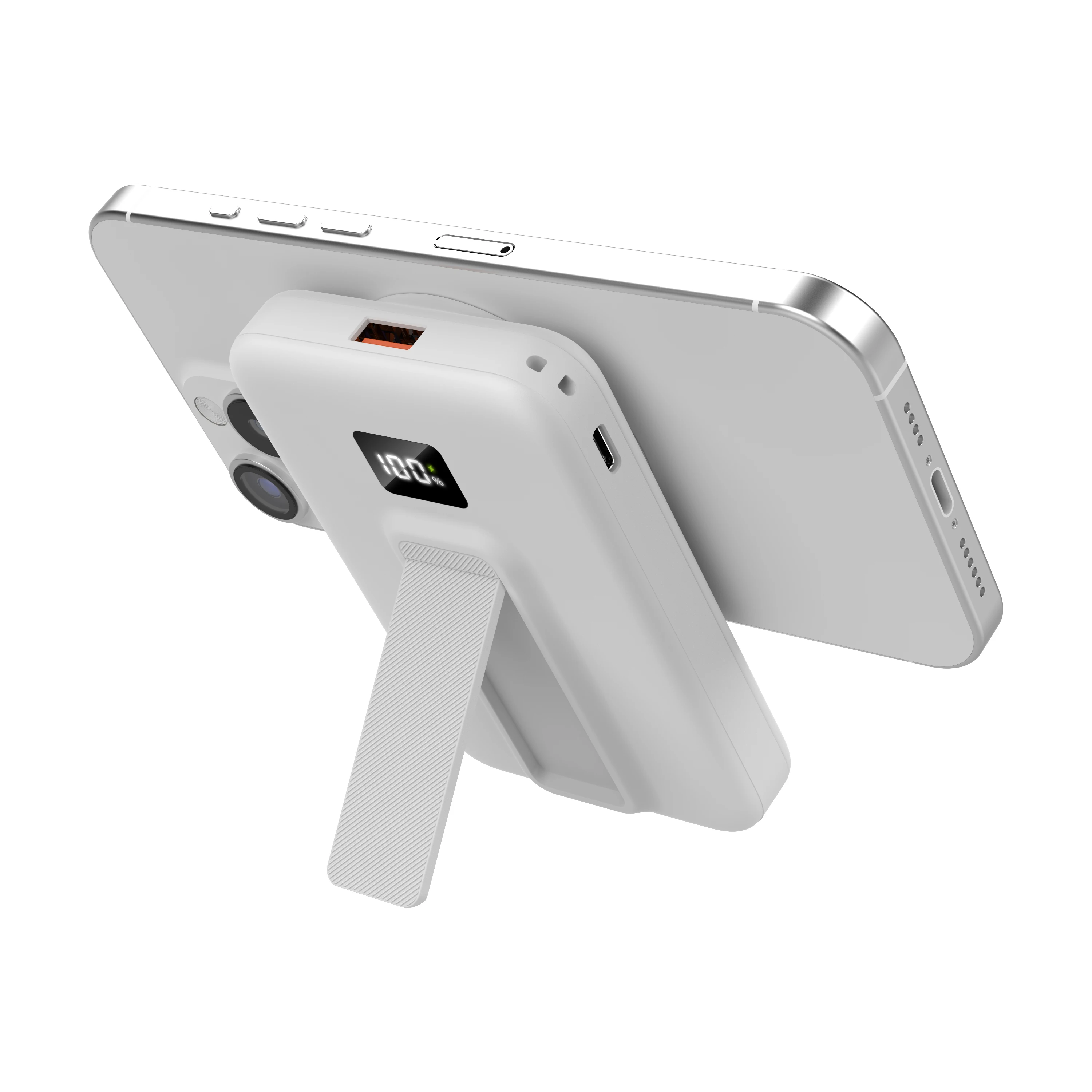 3 in One Multifunction Power Bank 10000mah Magnetic Wireless Charging ...