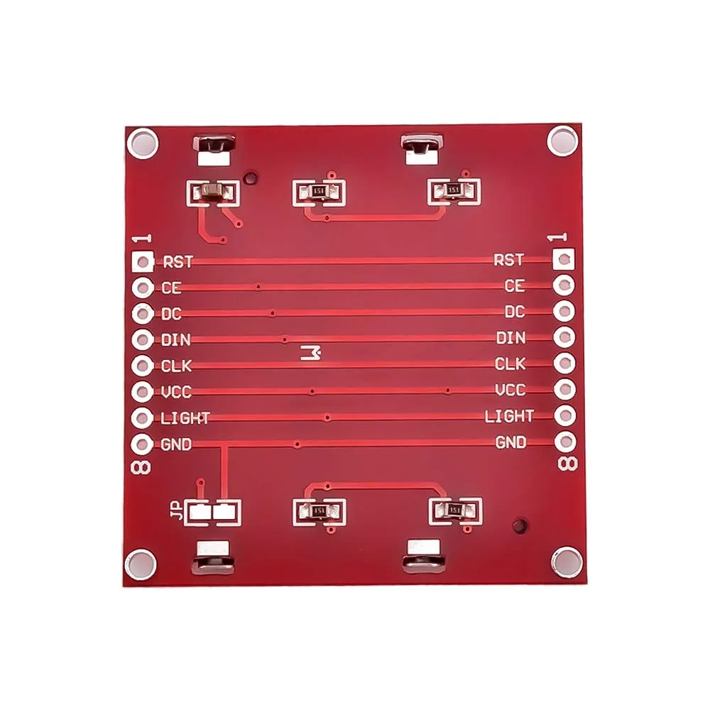 Lcd Module Display Monitor White / Blue Backlight Adapter Pcb 84*48 ...