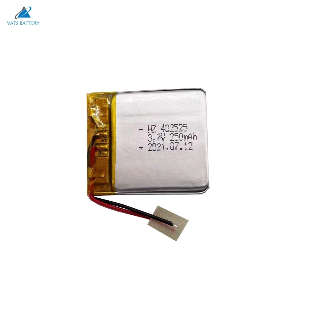 KC 배터리 402525 250mAh 리튬 폴리머 배터리 3.7v 얇은 파우치 셀| Alibaba.com