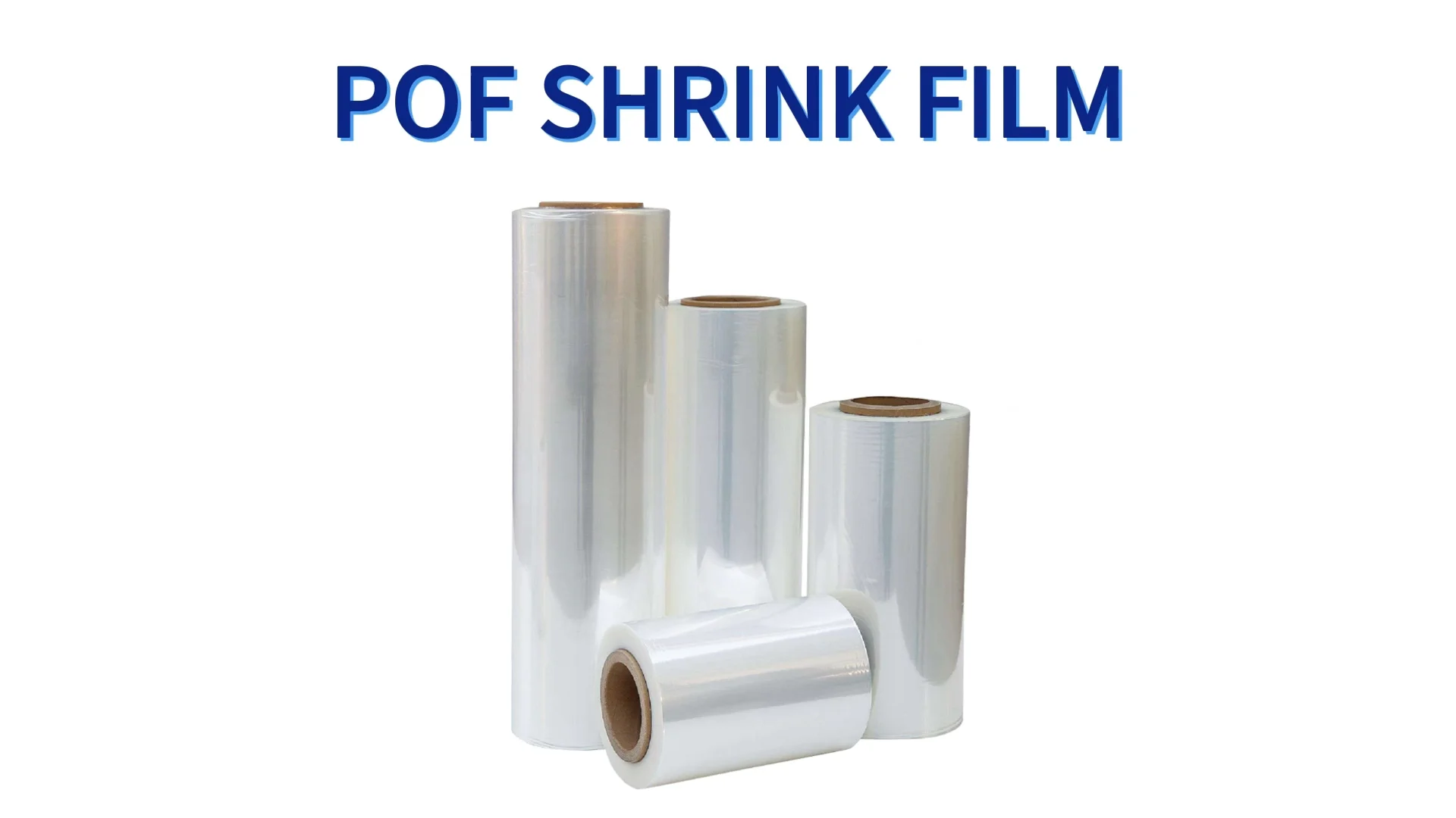 Standard Center Folded Pof Polyolefin Shrink Film - Buy Center Folded ...