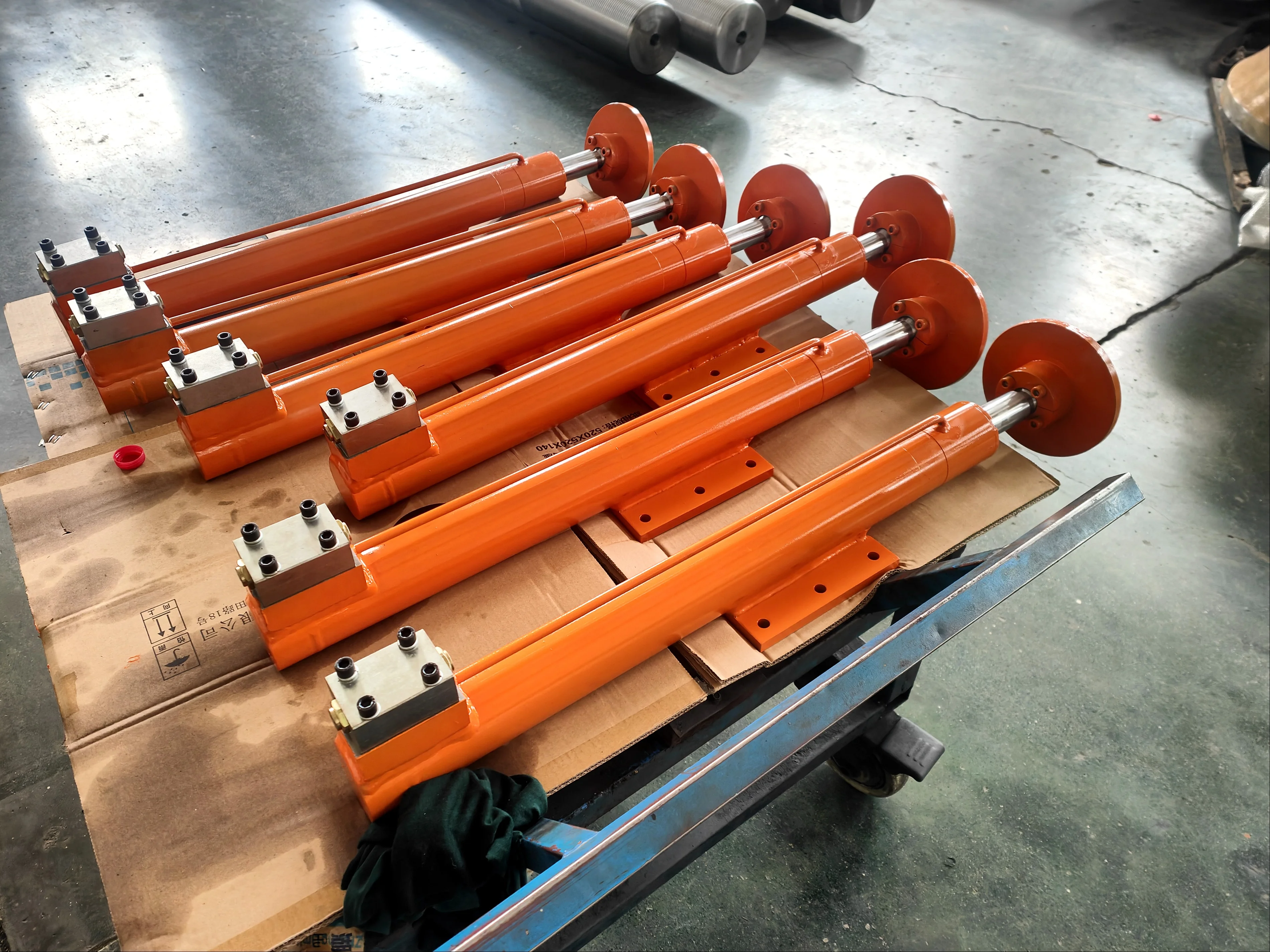 20 Ton Double Acting Hydraulic Legs Outrigger Cylinder