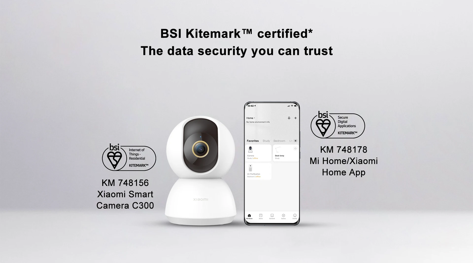 Xiaomi MI Smart Camera C300 - 2K Night Vision Security
