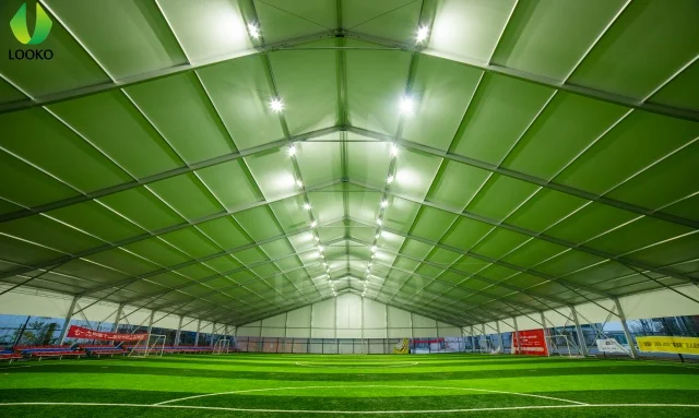 Aluminum Marquee Indoor Sports Court Arena Structure Tent For Football ...