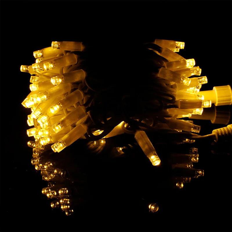Outdoor Wire String Lights - Durable LED Christmas Decor