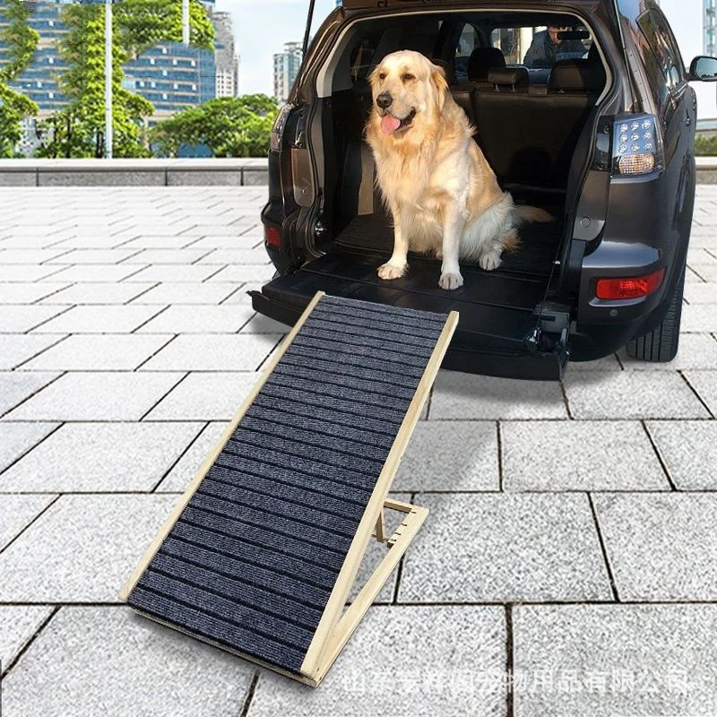 Wooden Dog Ramp - Collapsible & Durable for Easy Access