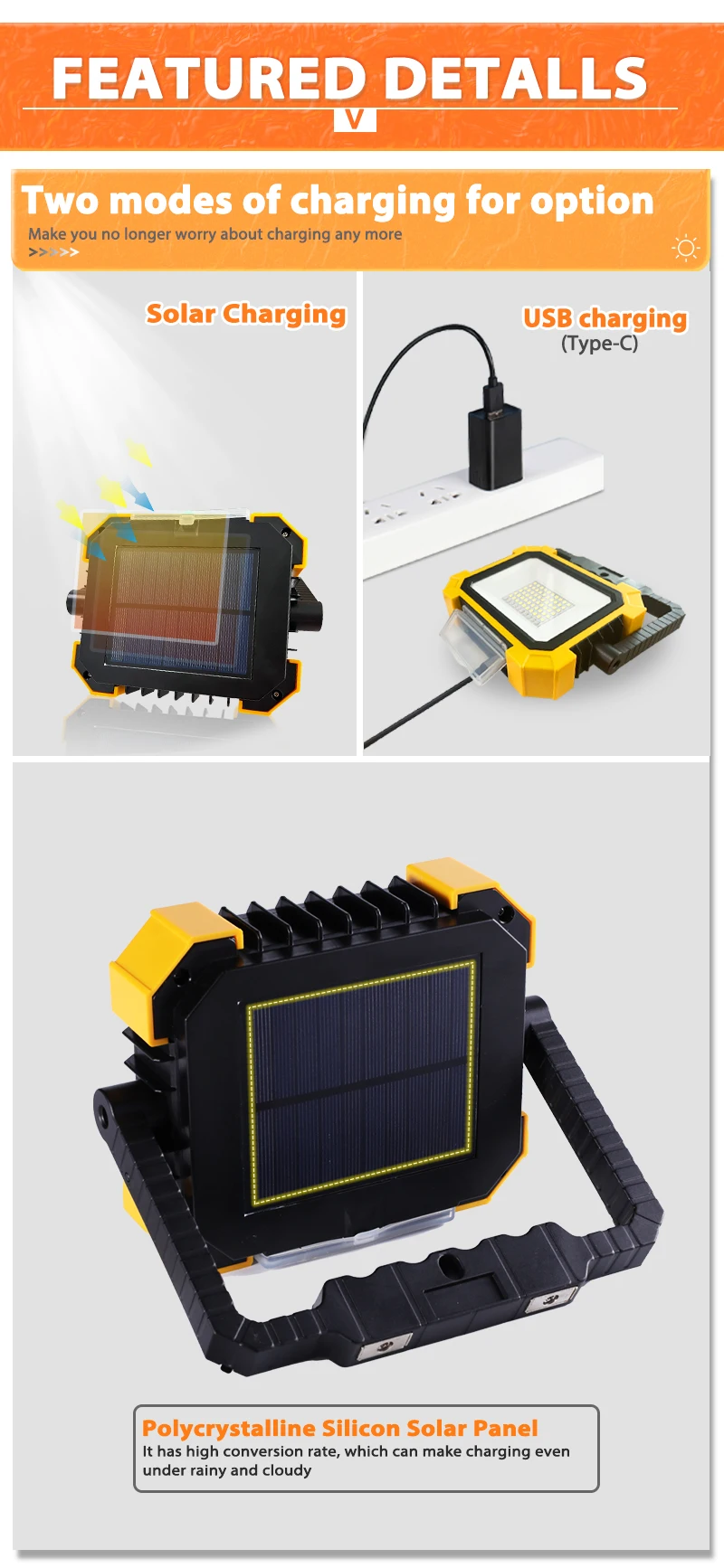 Konshine Etl Certificate 3600mah Capacity Foldable Rechargeable ...