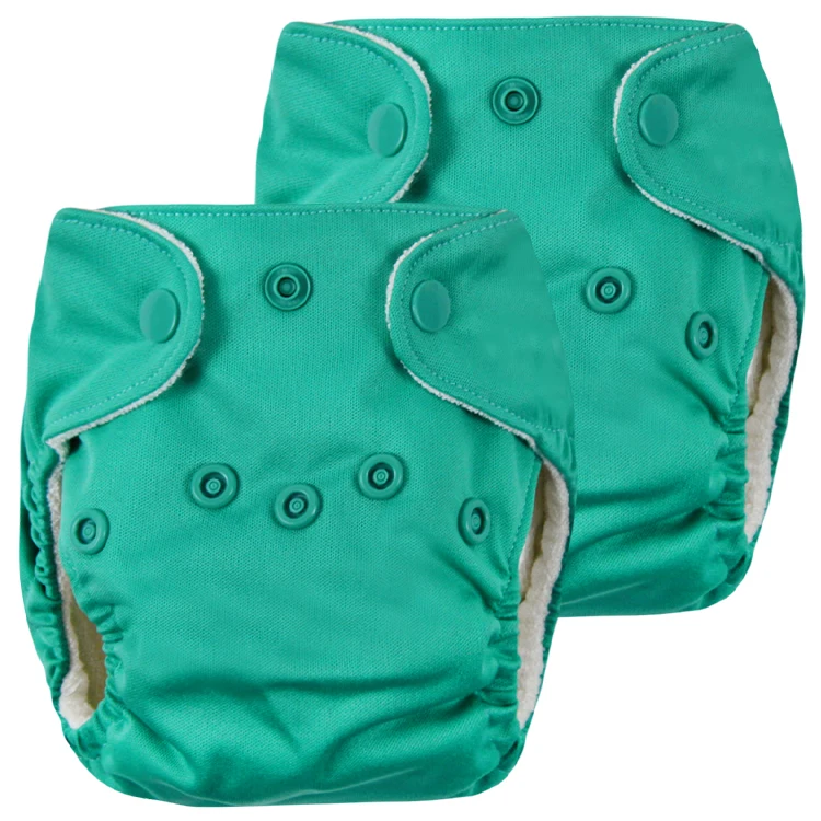 Eco Friendly Washable Leakguards Newborn Baby Cloth Diapers Cover Nappy ...