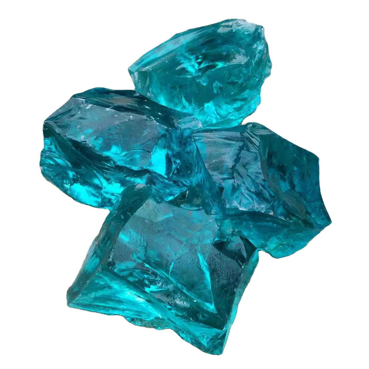 Processing Colored Glass Stone Landscape Glass A Variety Of Sizes ...