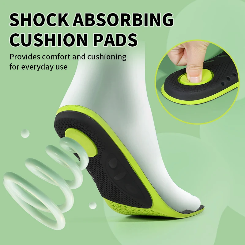 Basketball Sneakers Insole Pu Foot Massage Soft And Light Insole Arch ...