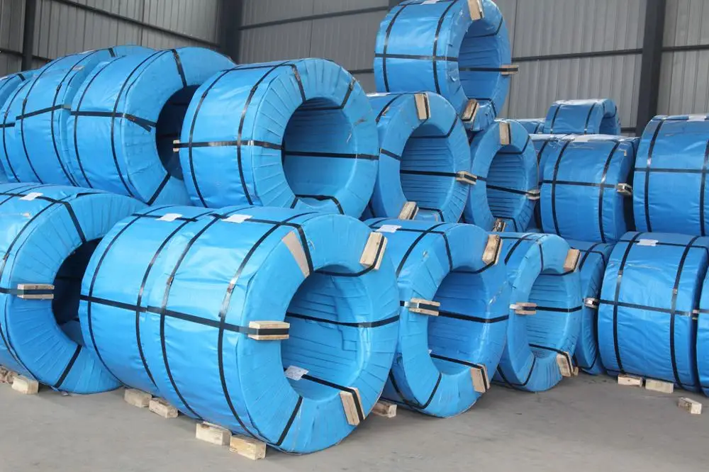 High Tensile Prestressed Concrete Bonded Pt Strands Cables Prestressing ...