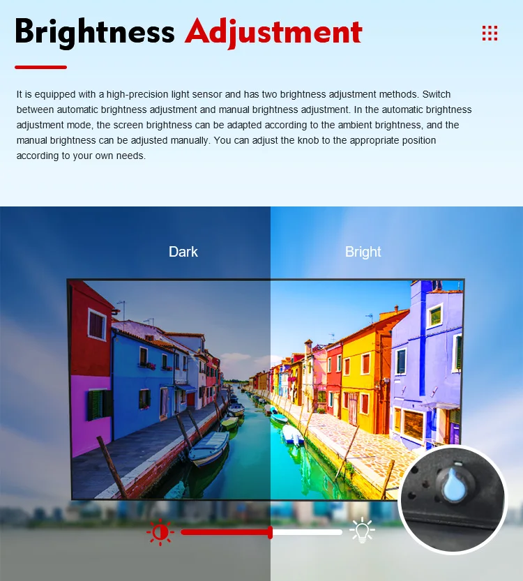 Best Quality 43 Inch Outdoor Flat 1920*1080 Ips Smart Tv Lcd Screen ...