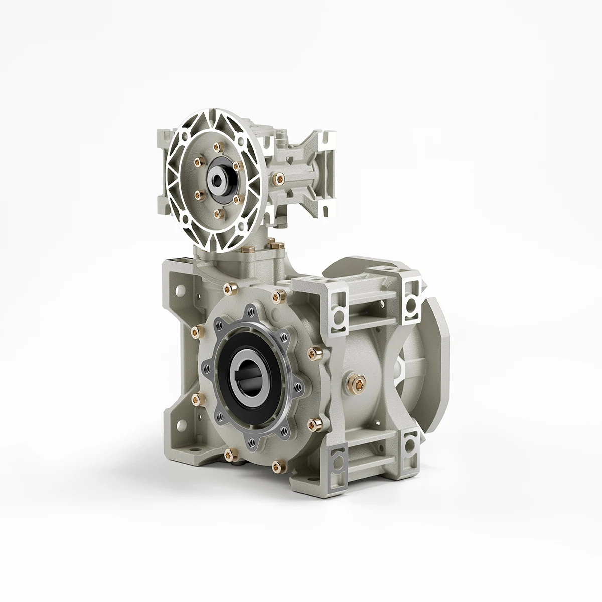 Worm Gear Box Rv/srv/nrv Servo Motor Single Phase Motor Speed Reducer ...