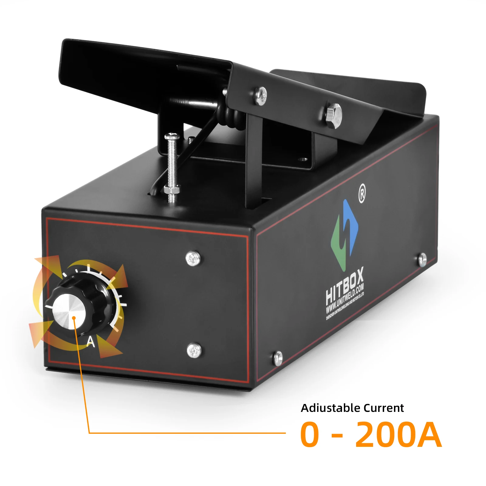 HITBOX TIG Foot Pedal for HBT250P ACDC Welding Machine - Adjust Current ...