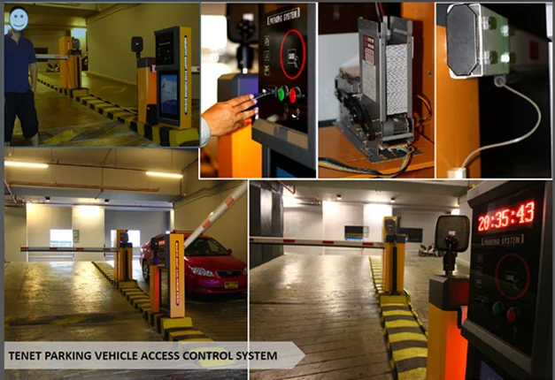 Rs485 Parking Lot Ceiling Ultrasonic Sensor System With Garage Red ...