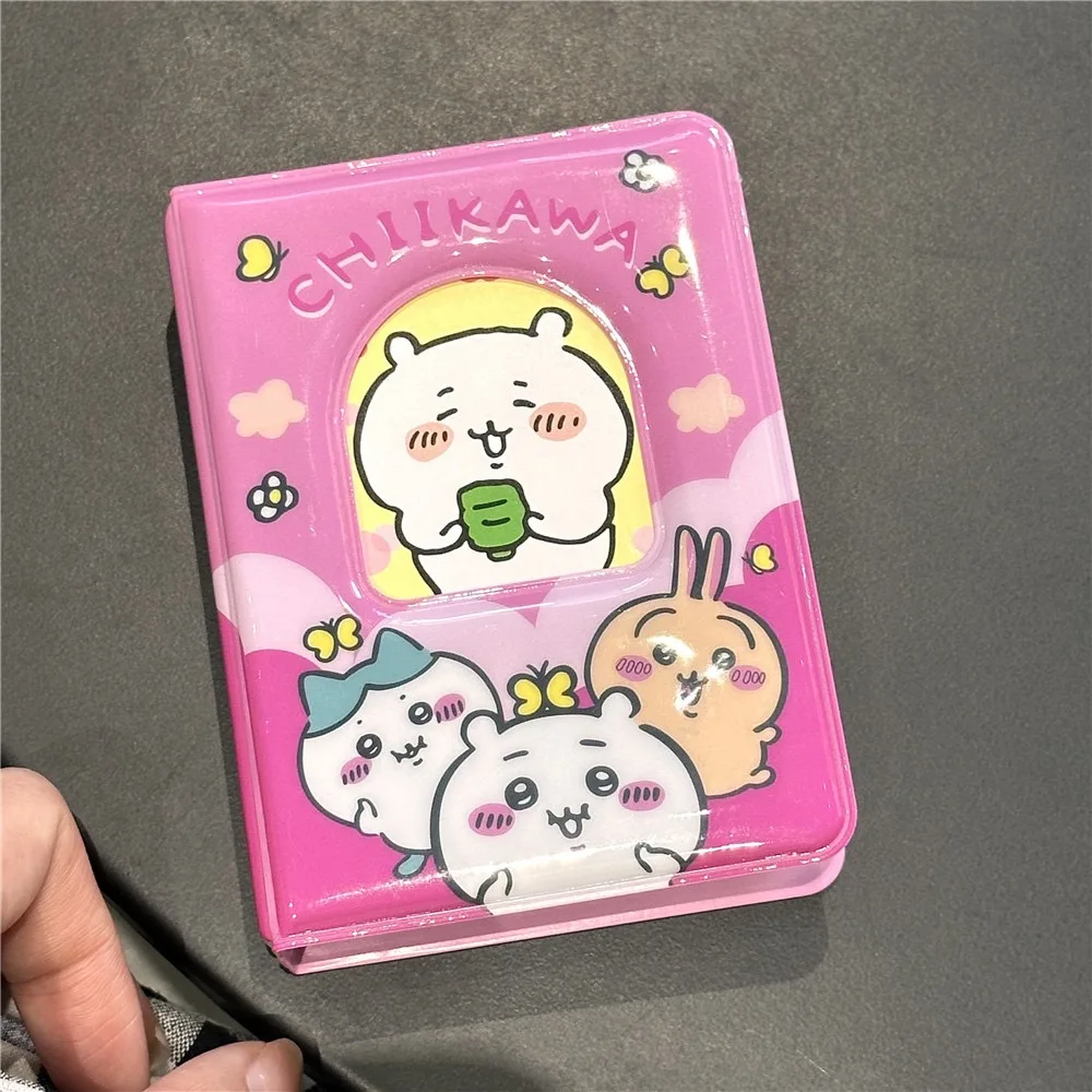 Cute Chiikawa 1 Pocket Album 3 Inch Collect Book Kpop Idol Photocard ...