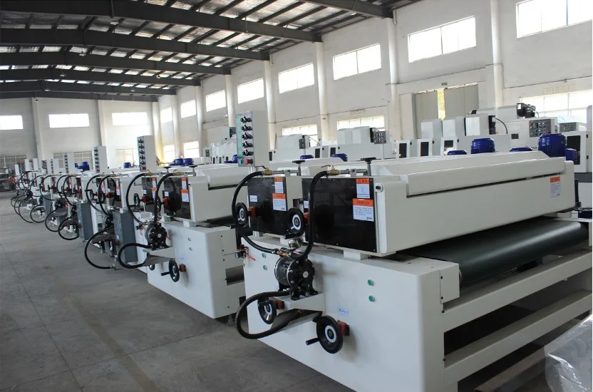Industrial Wood Oil Coating Line | Plant-Based Oil Roll Coater for MDF ...