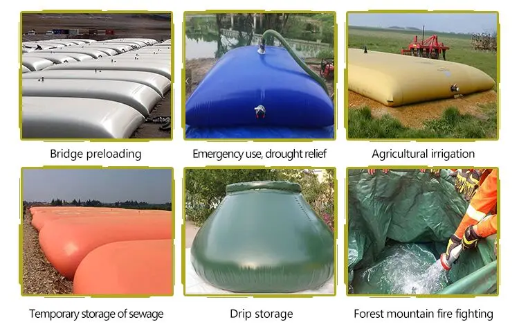 High Capacity Agriculture Irrigation Plastimo Flexible Water Tank