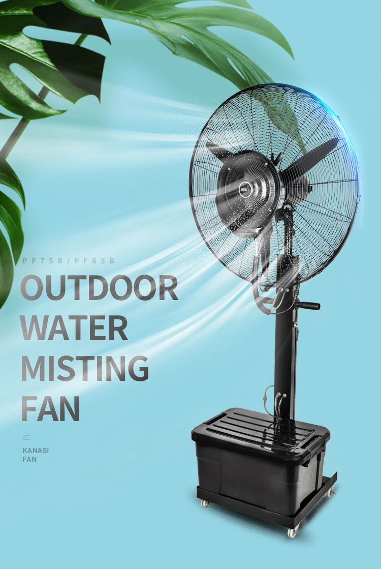 Outdoor Stand Fan - Efficient Cooling with Kanasi Mist Fans