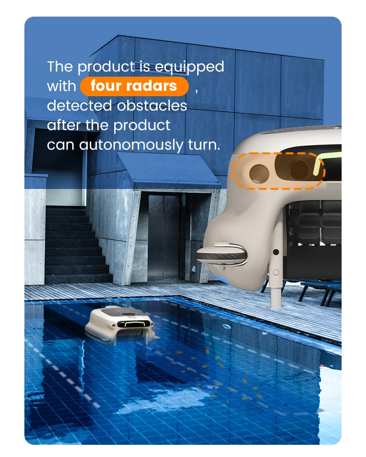 Surface Swimming Pool Cleaning Robot - Efficient & Reliable