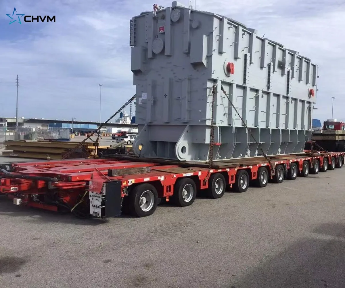Hydraulic Modular Trailer Low Loader Truck Semi Trailer for Sale