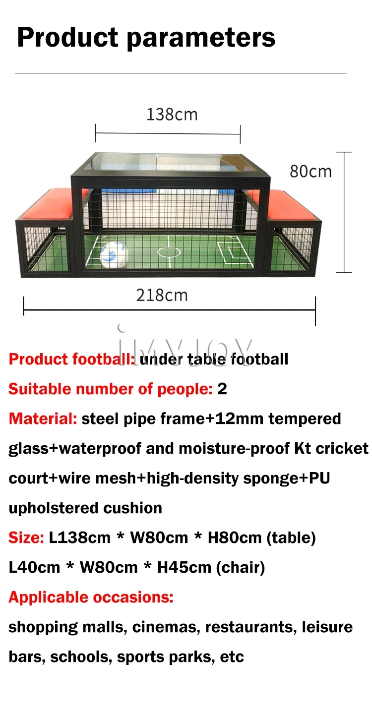 Luxury Mini Table 2 Player Interactive Battle Soccer Toy Football ...