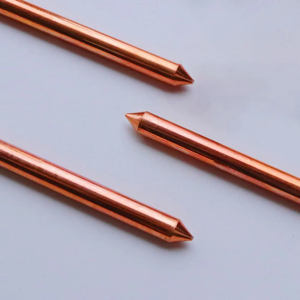 Unthreaded Copper Ground Earth Rod Set 4ft 6ft Price - Buy Copper ...