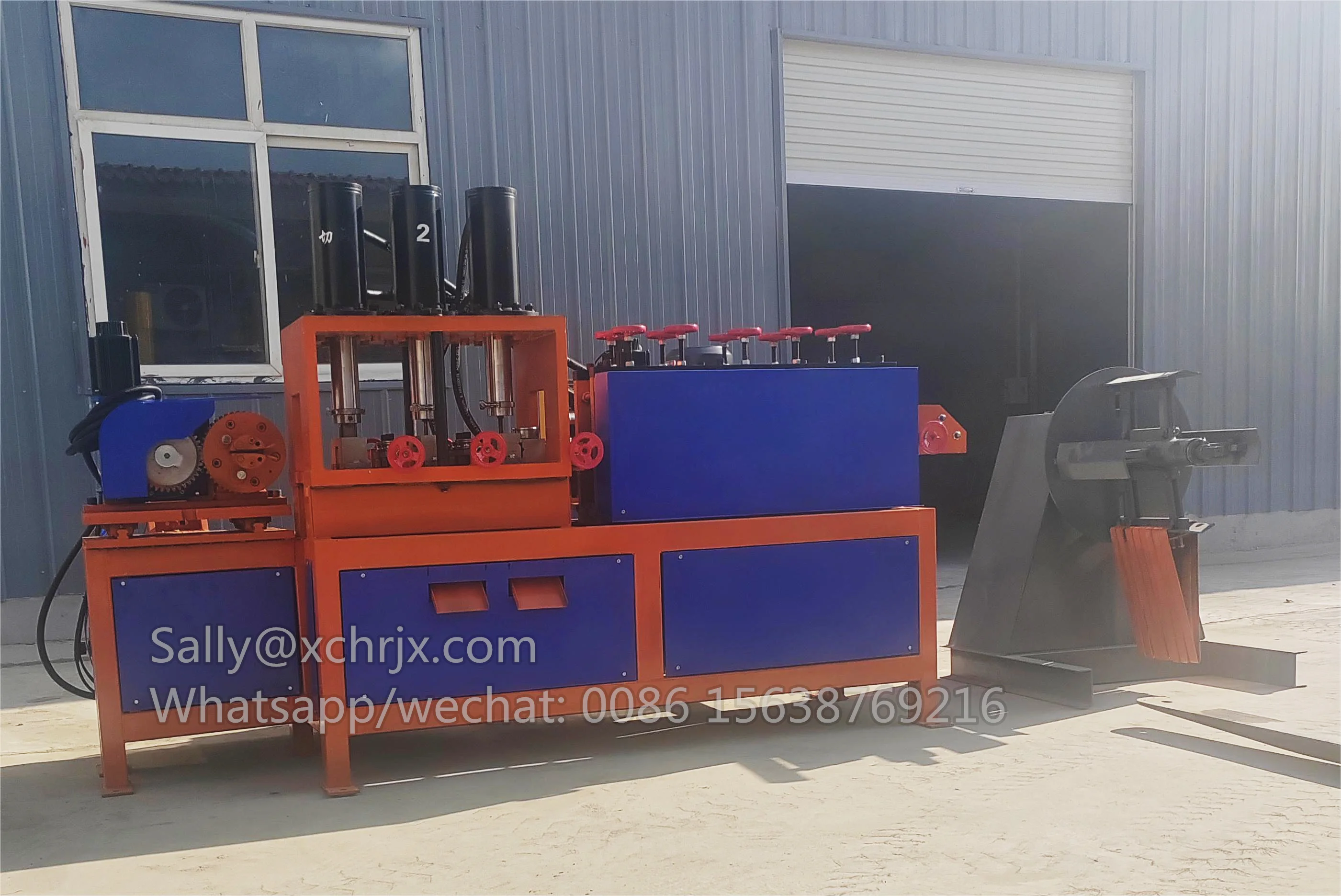 2024 Hot Metal Round Pipe Clamp Construction Hose Clamp Making Machine ...