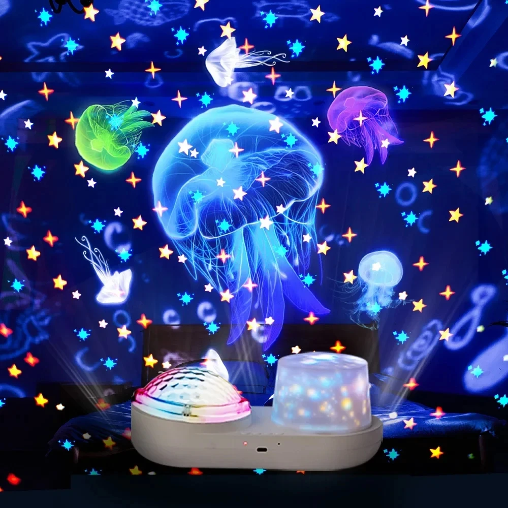 Ocean Starry Projector LED Night Light - Galactic Projection