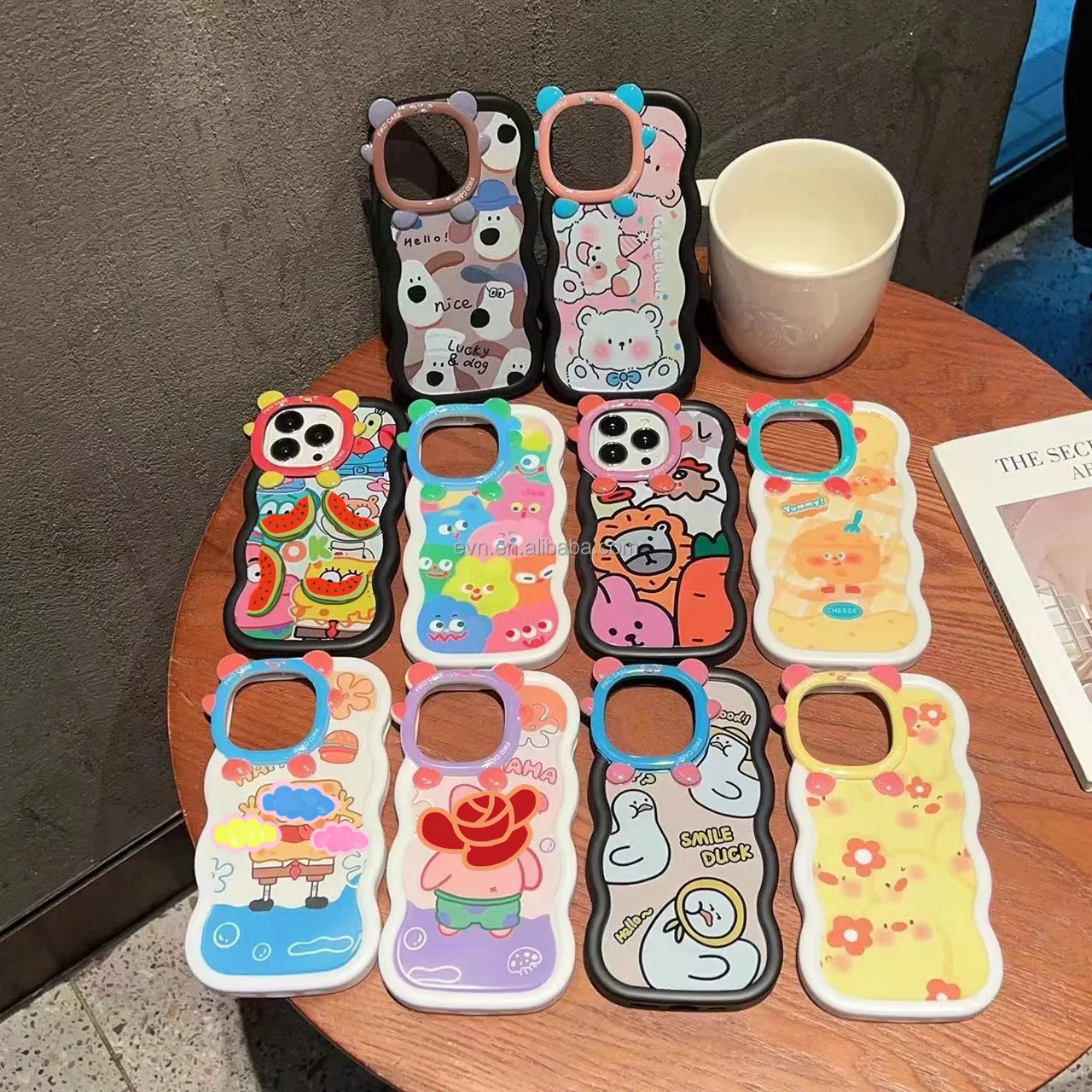 Fashion Cartoon Mobile Back Cover For Iphone 15 14 13 12 11 Pro Max Xs ...