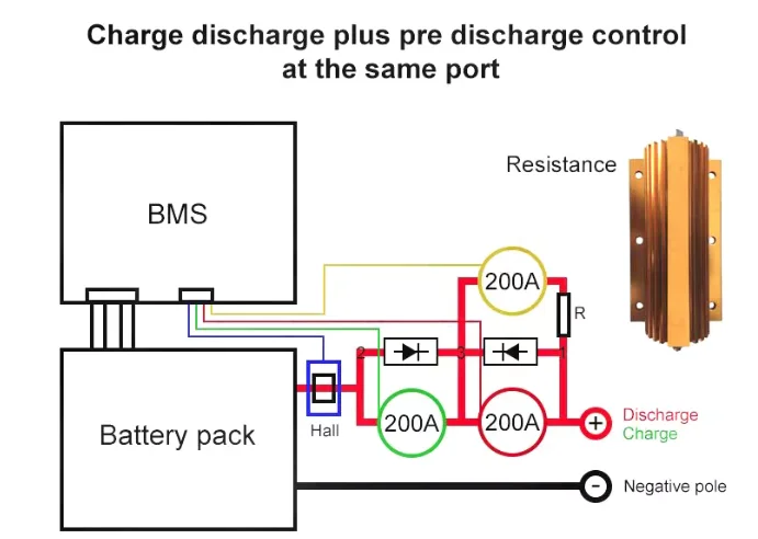 Heltec 12v Smart Relay Bms 3s 4s High Current 500a Lifepo4 Bms With Bt ...