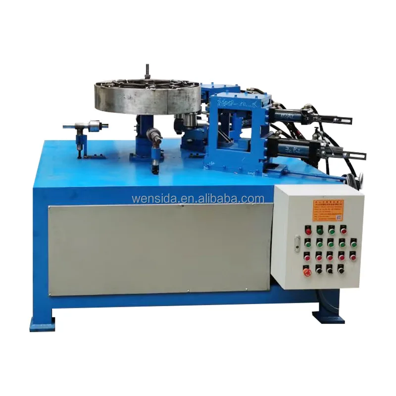Automatic Hydraulic Flanging Machine Stainless Steel Barrel Flanging ...