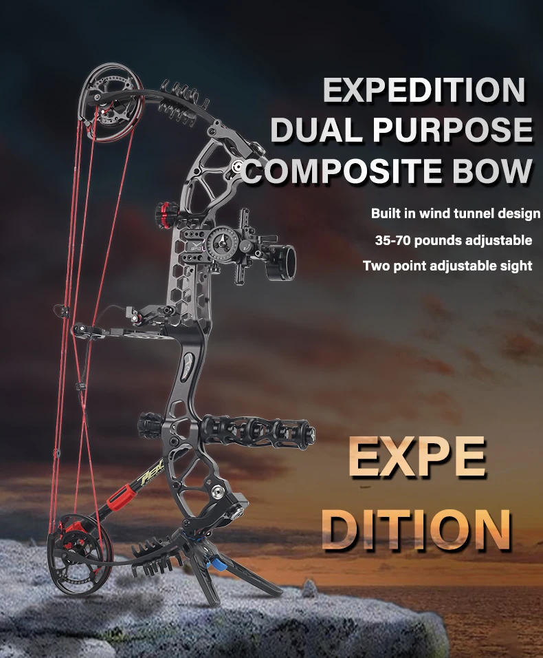 Spg Compound Bow And Arrow Set Aluminum Alloy Riser Outdoor Hunting ...