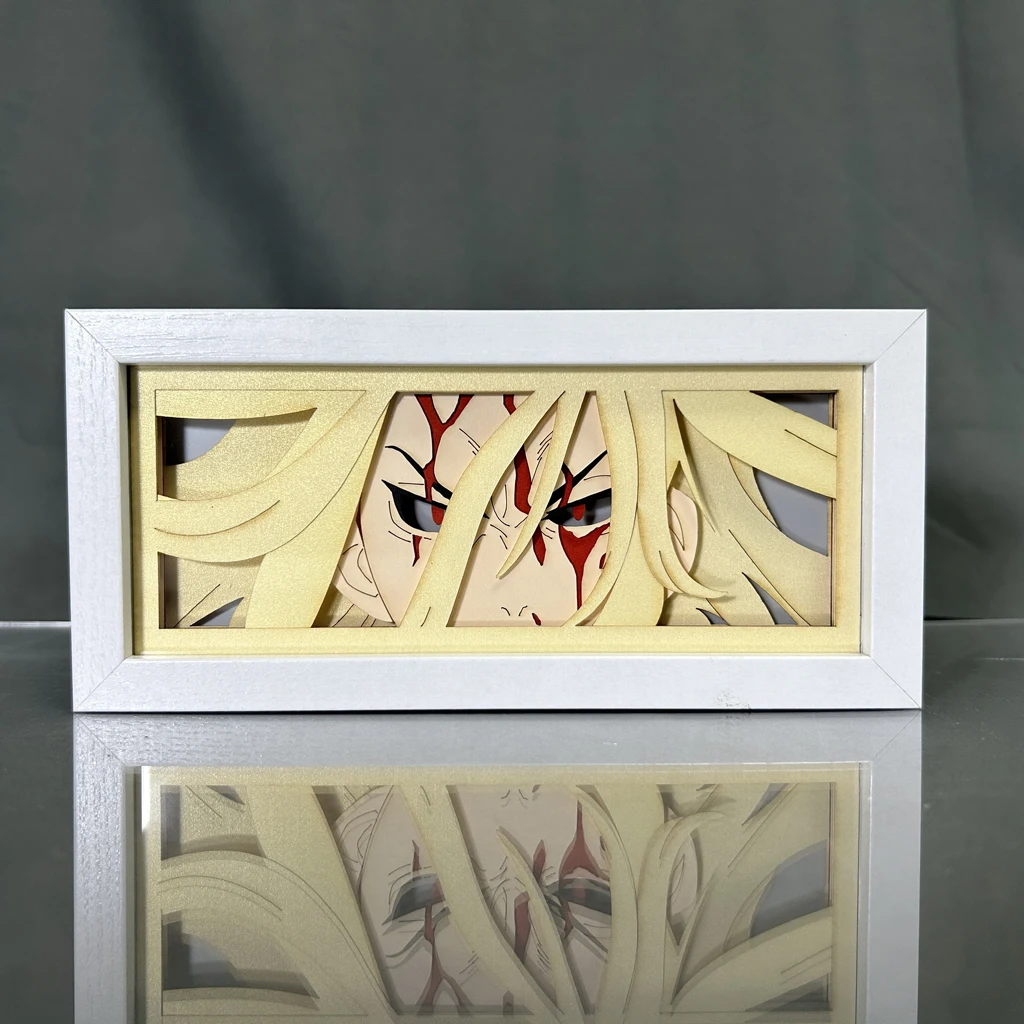 Tokyo Revengers Mikey 3d Anime Light Box Wood Paper Cut Lightbox Manga ...