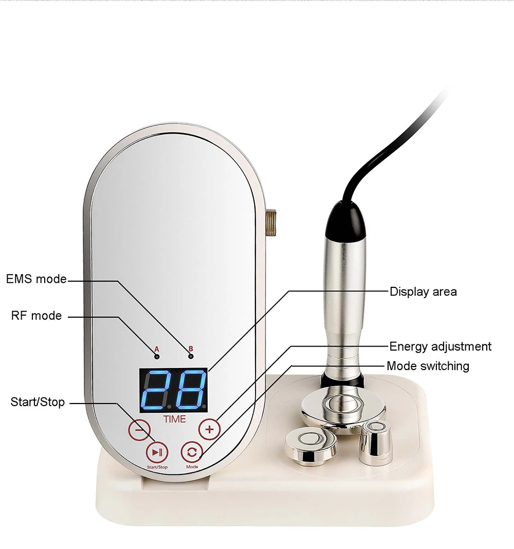 S.W Beauty Portable Microcurrent Device for Home Use RF Skin Tightening ...