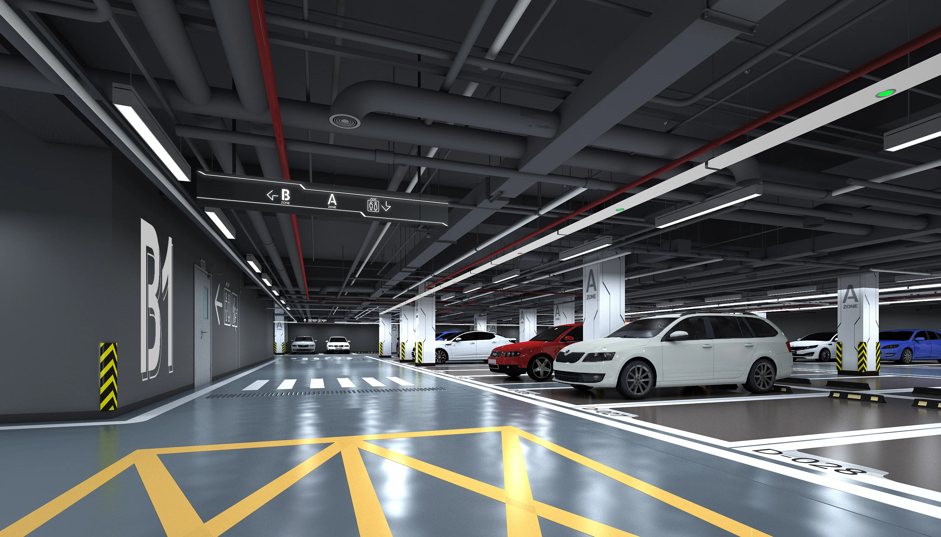Smart Parking System Sensor Iot Lorawan Surface-mounted Parking Sensor ...